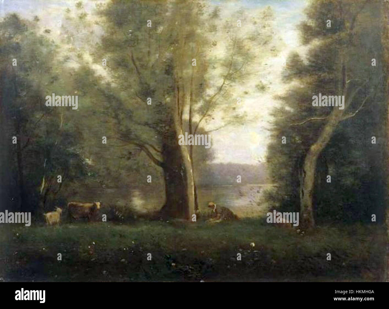 Corot sketch hi-res stock photography and images - Alamy