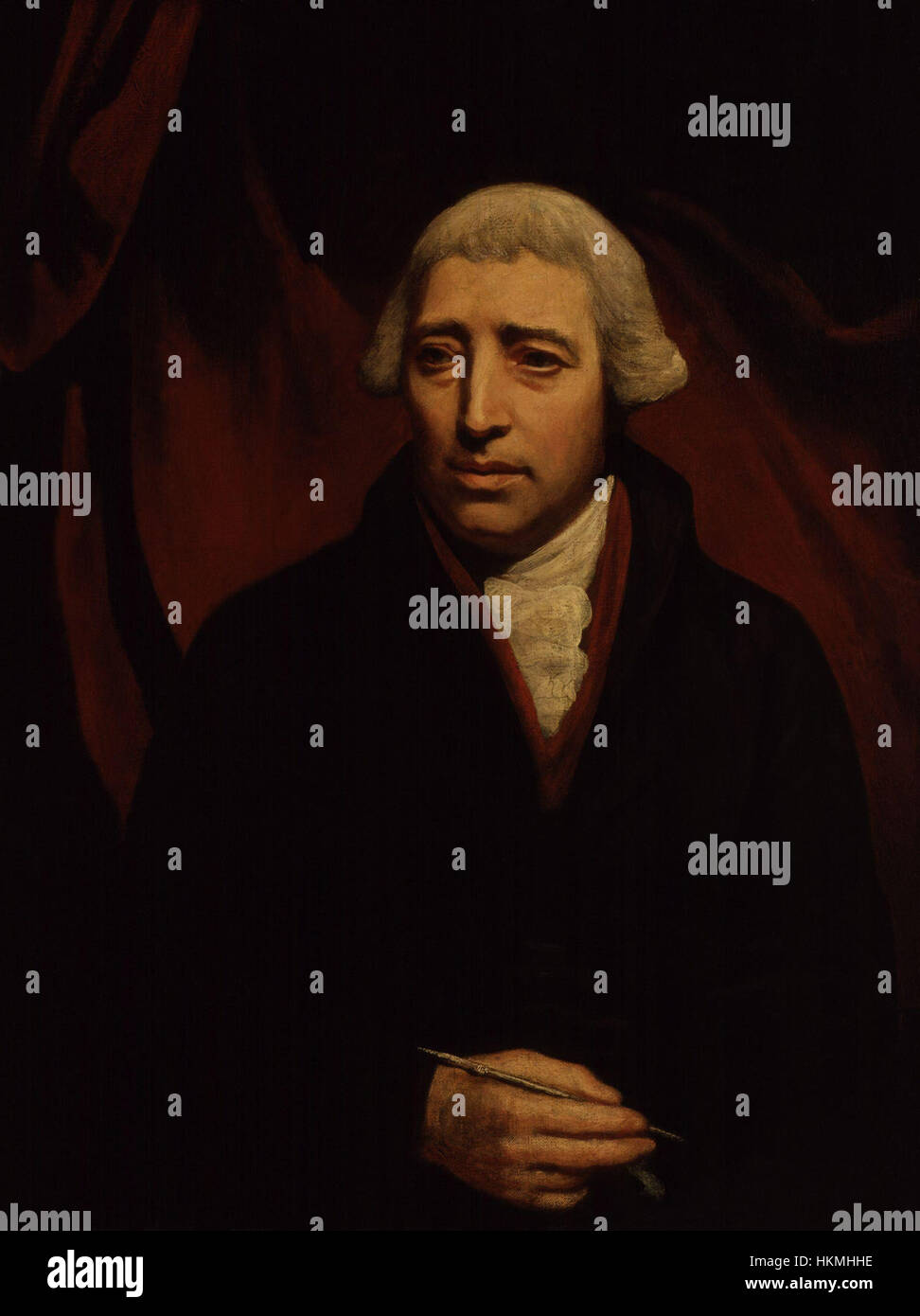 Francesco Bartolozzi by John Opie Stock Photo - Alamy