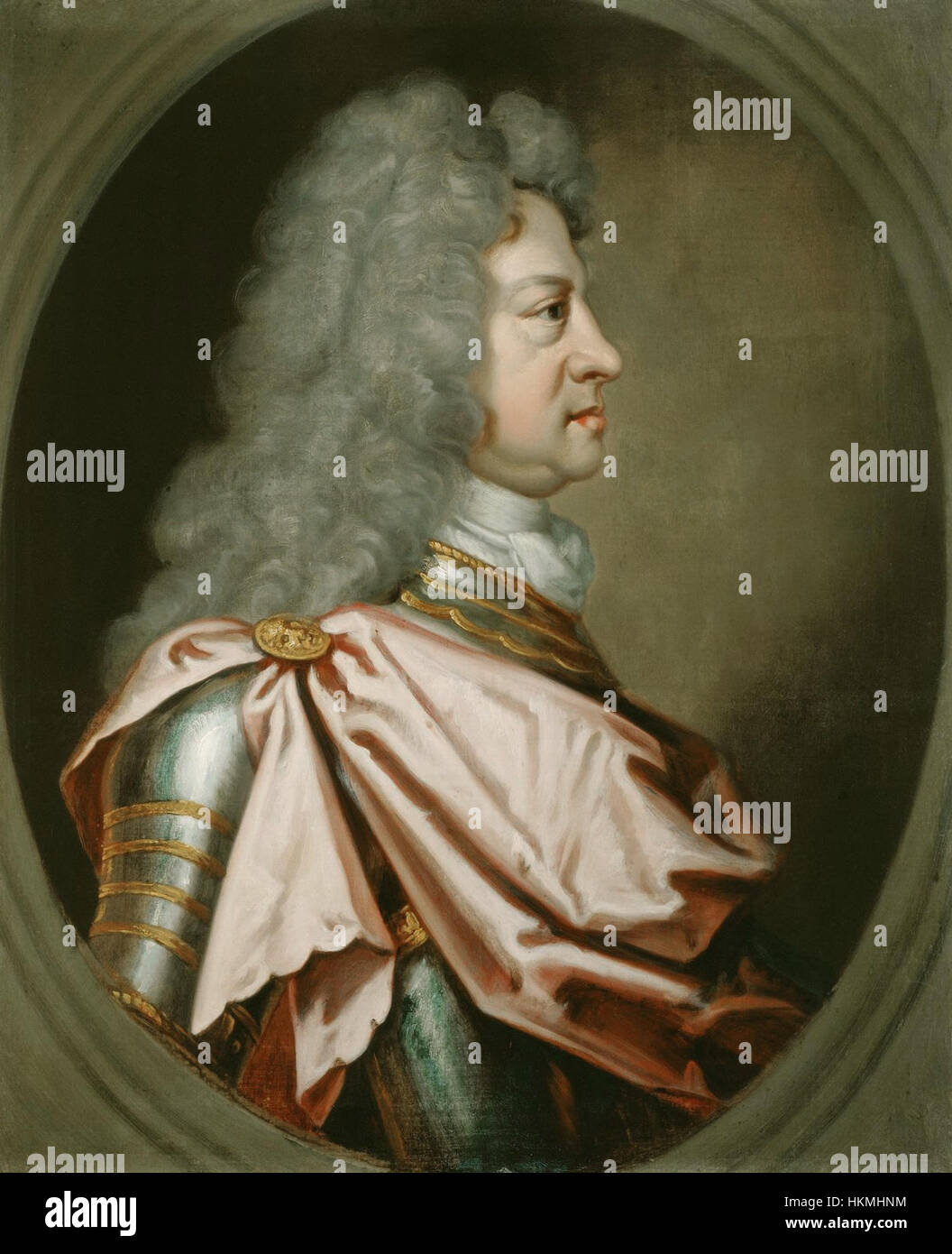 This portrait of George I of Great Britain, painted in 1715, portrays ...