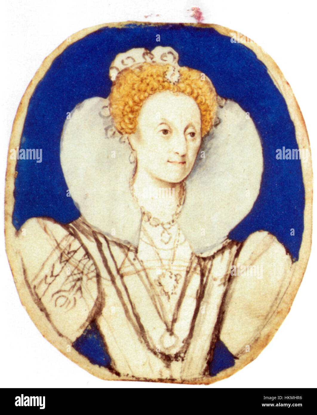 Isaac Oliver Elizabeth I of England Stock Photo - Alamy