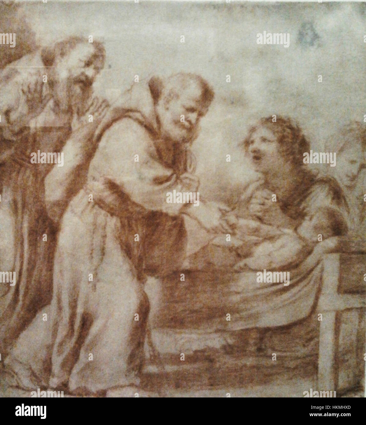 Guercino's 'Blessed Felix of Cantalice' is a 17th-century religious ...