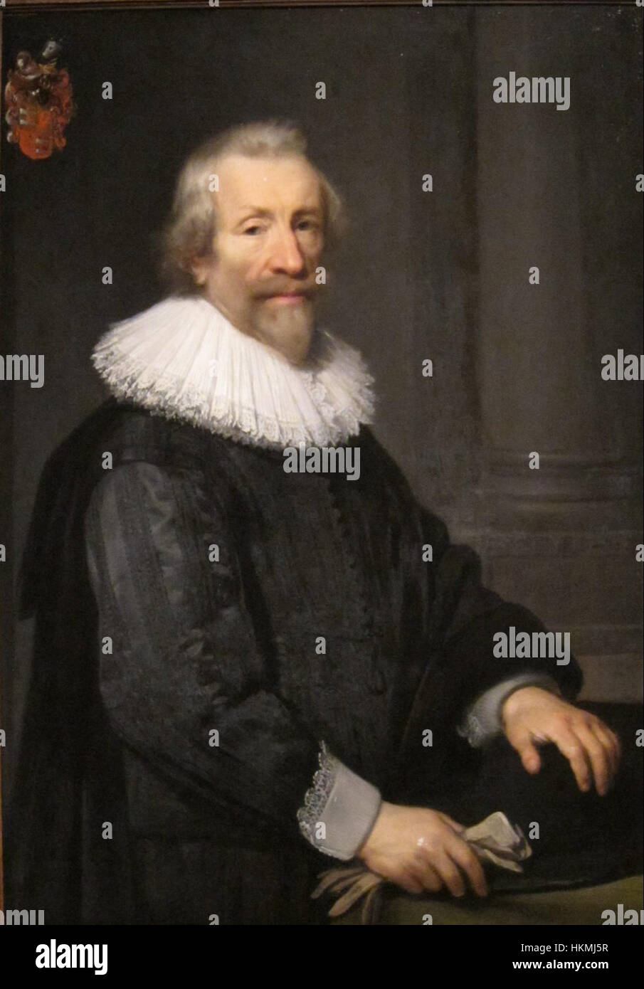 This 1639 portrait by Jan Anthonisz Van Ravesteyn depicts David de ...