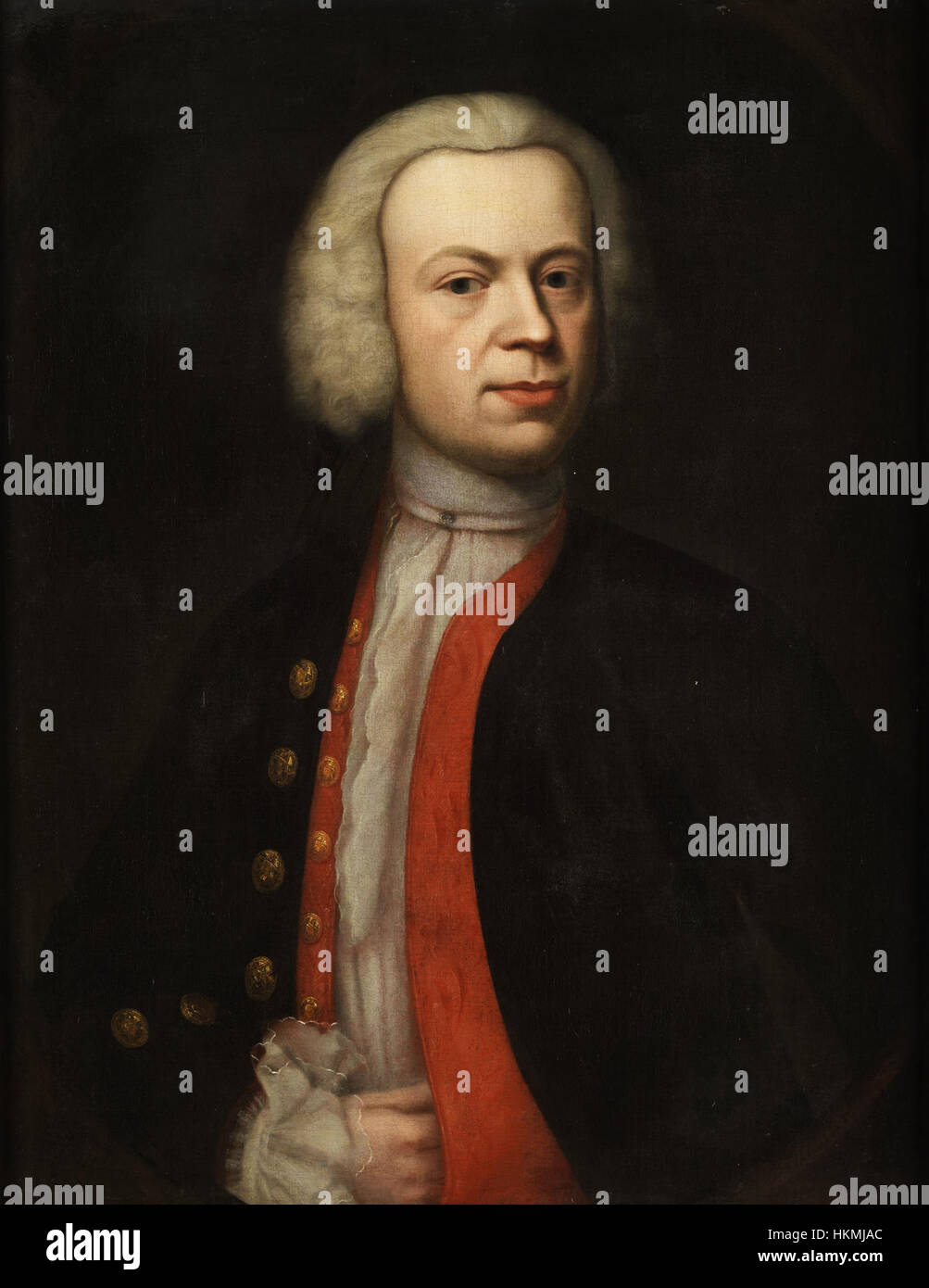This 18th-century portrait of a gentleman from England captures the ...