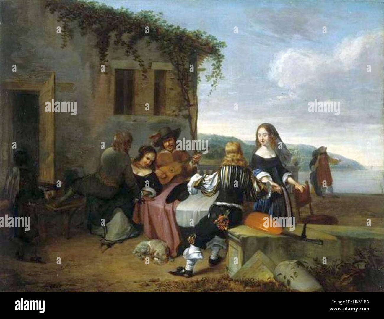 Genre scene hi-res stock photography and images - Alamy