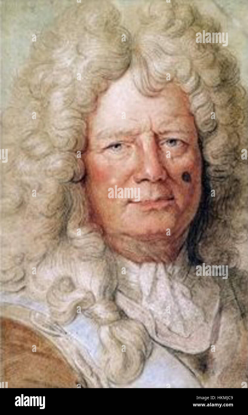 The painting 'Vauban' by Le Brun depicts the renowned French military ...