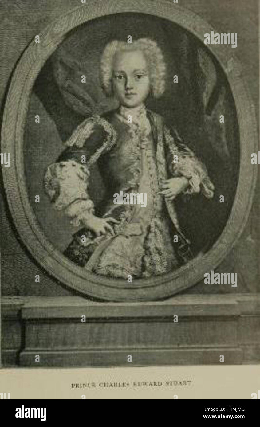 This portrait of Prince Charles Edward Stuart, often known as the Young ...