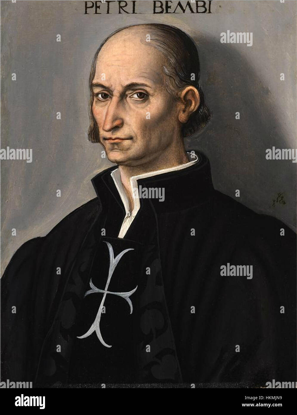 A portrait of Pietro Bembo, created by Cranach the Younger, capturing ...
