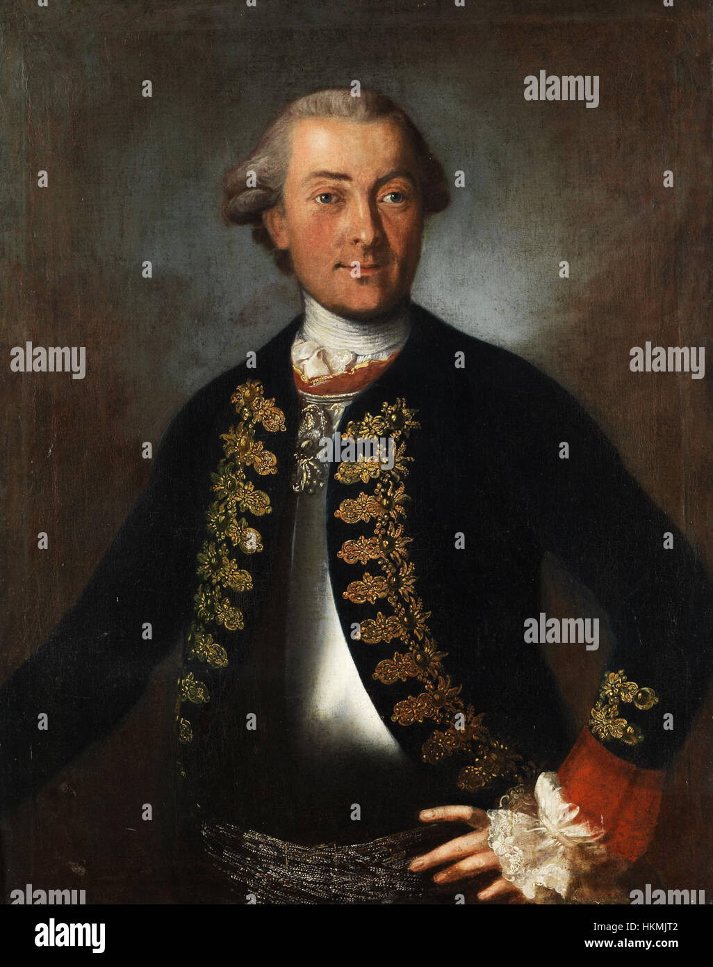 This portrait of Max III Joseph von Bayern, an 18th-century ruler ...