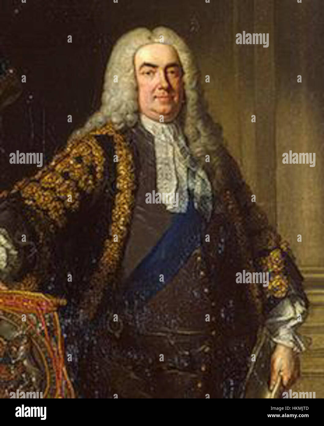 This detailed painting of Robert Walpole, Britain’s first prime ...
