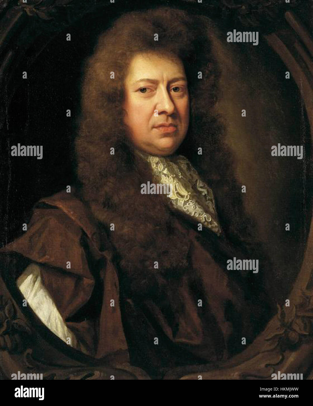 This portrait of Samuel Pepys, created in 1689 by Sir Godfrey Kneller ...