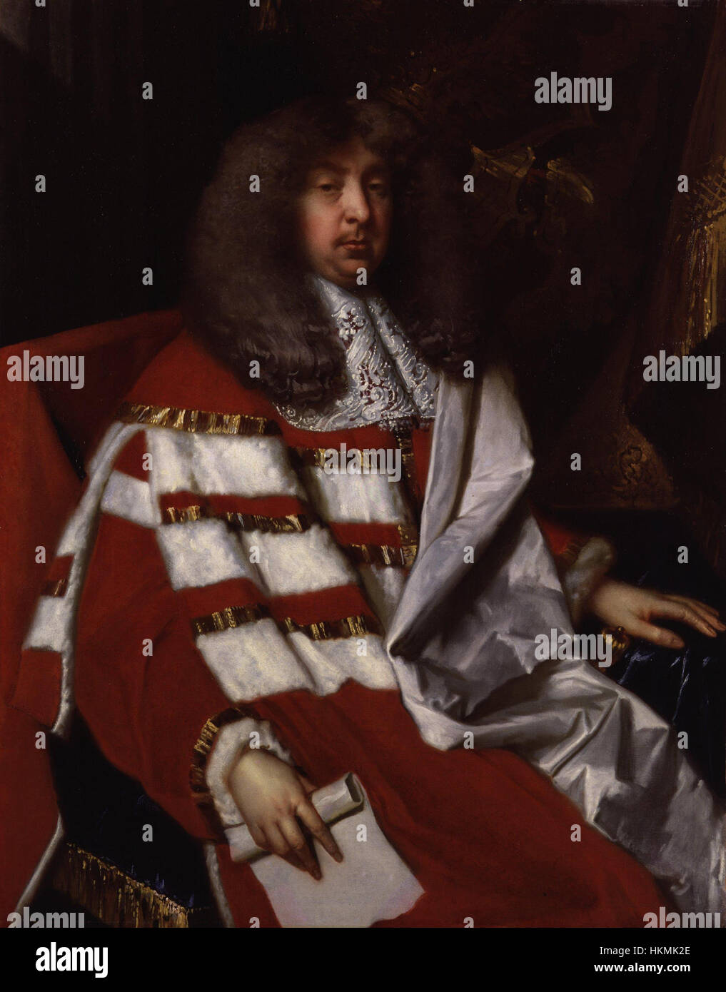 John Maitland, Duke of Lauderdale by Jacob Huysmans Stock Photo - Alamy