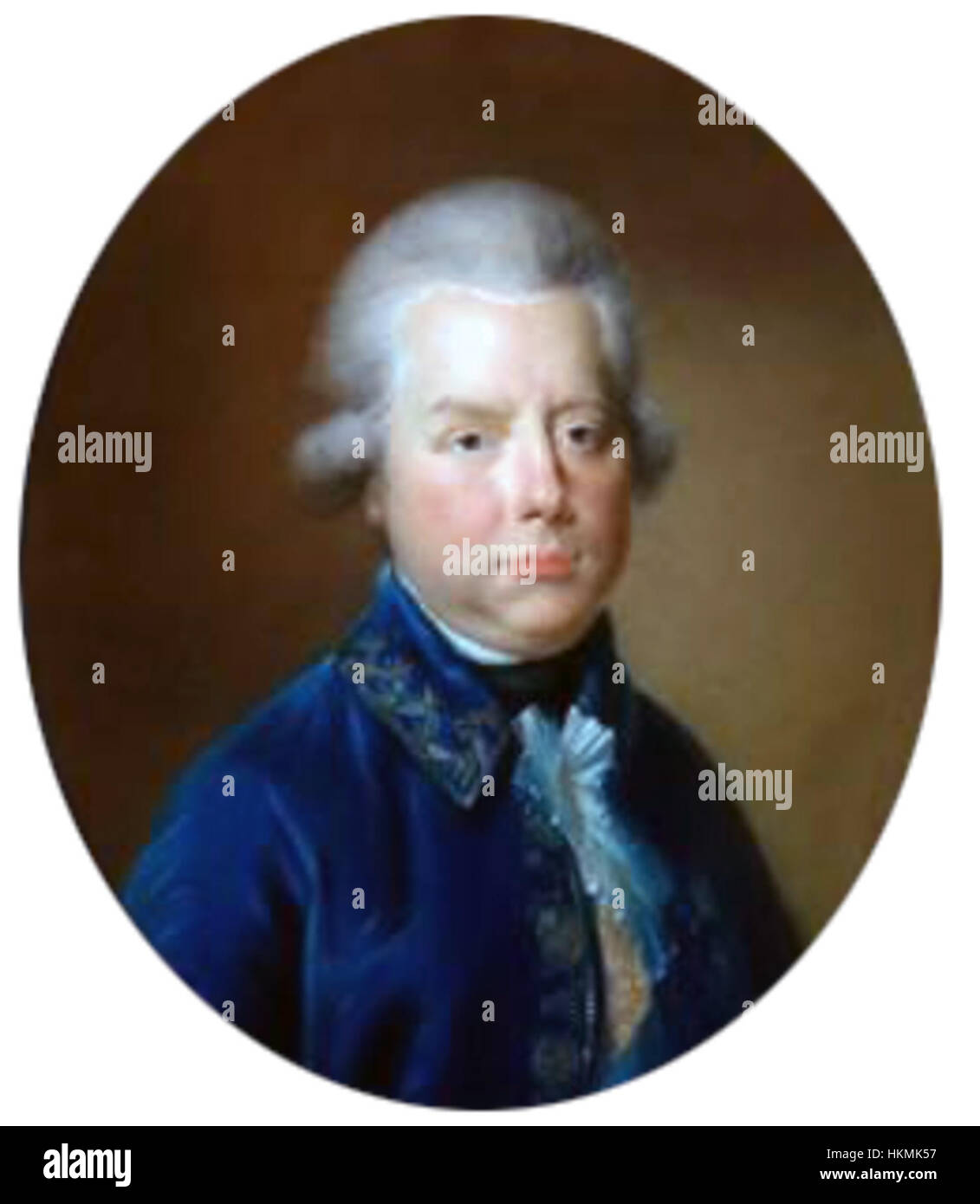 This portrait of Willem V captures the likeness of the last Stadtholder ...