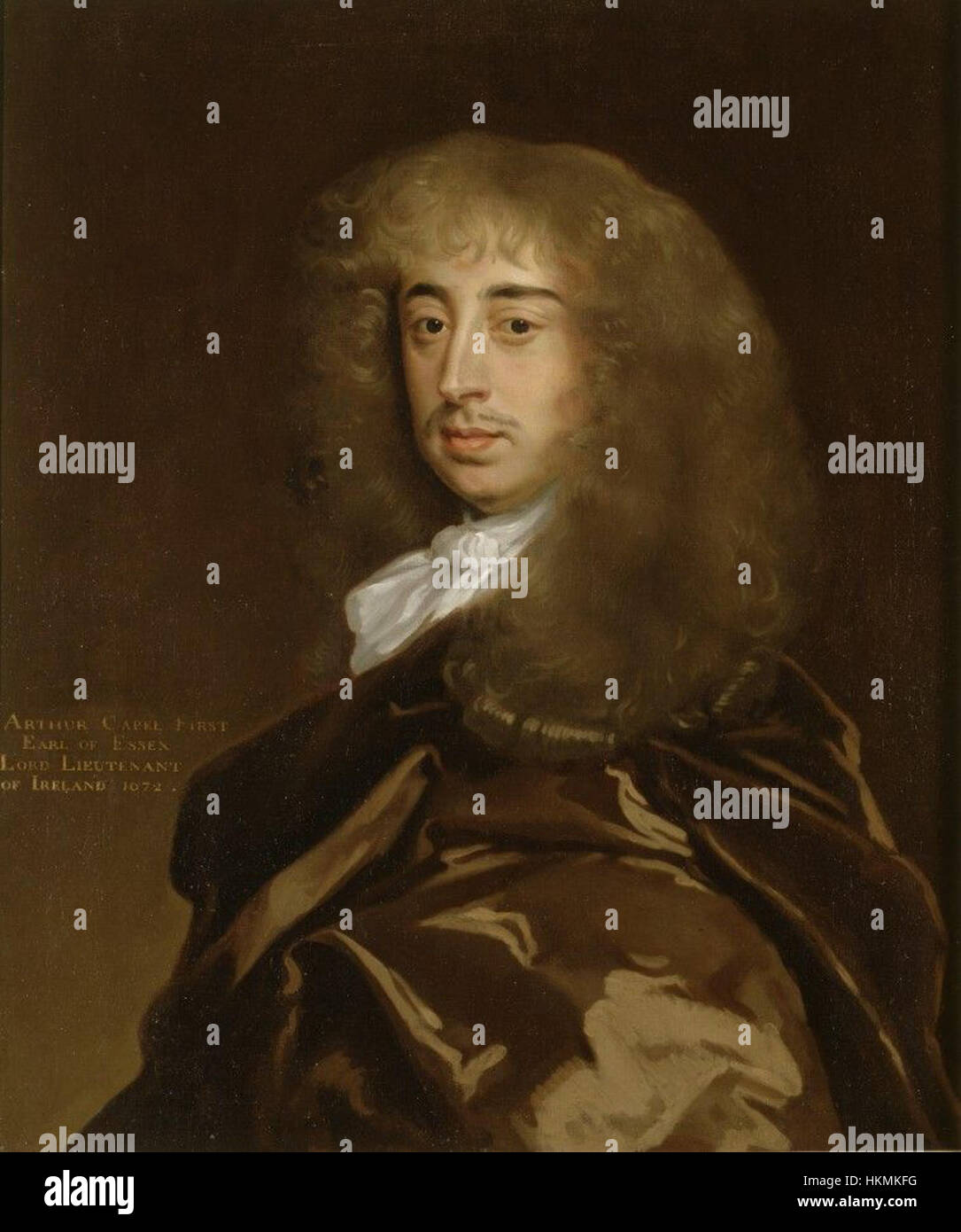 A portrait of the 1st Earl of Essex, painted in 1672. The painting ...