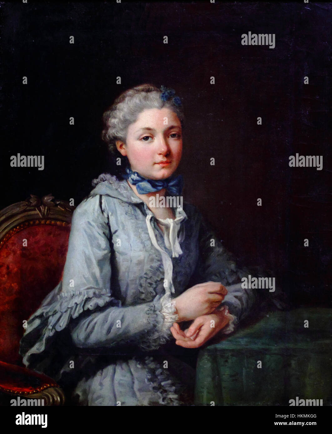 This portrait of Innocente Guillemette de Rosnyvinen de Pire reflects ...