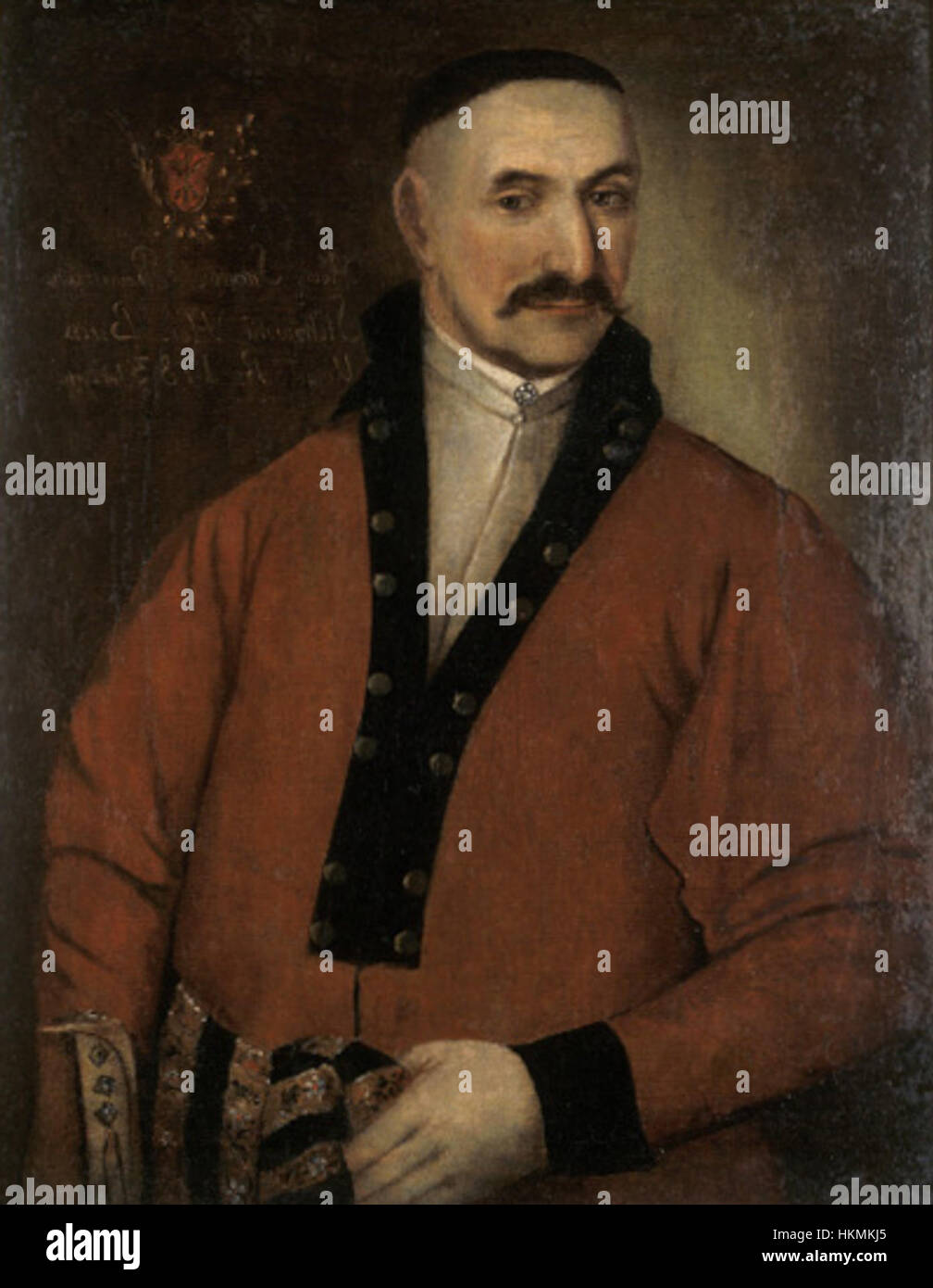 This portrait, created by Jakub Usarzewski in 1783, depicts Adam ...