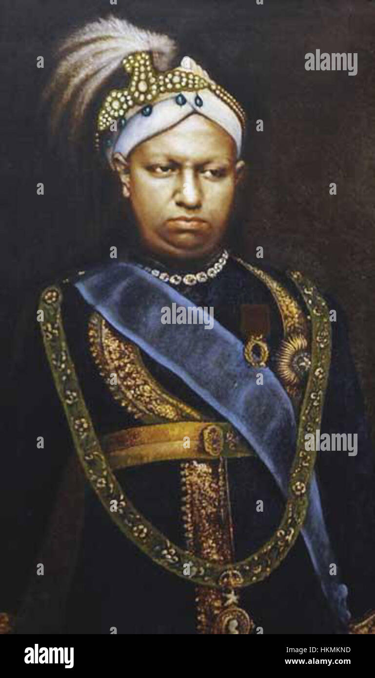 Ayiliam Thirunal Rama Varma, a prominent ruler of Travancore in the ...