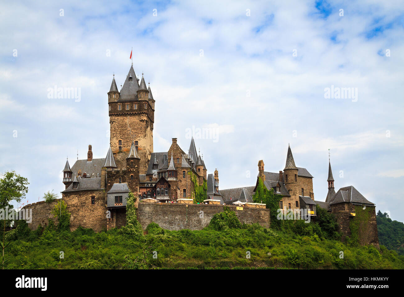 View of the Castle Cochem, Germany Stock Photo - Alamy
