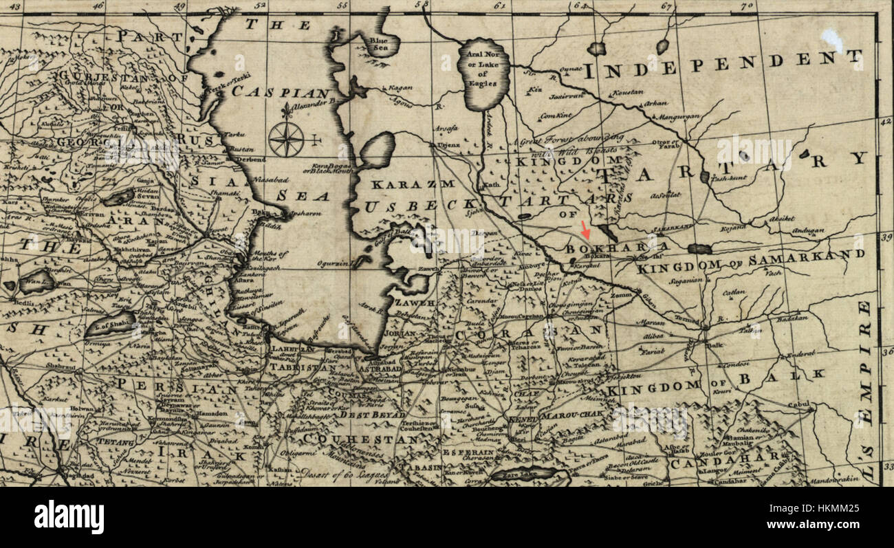 Emanuel bowen map hi-res stock photography and images - Alamy