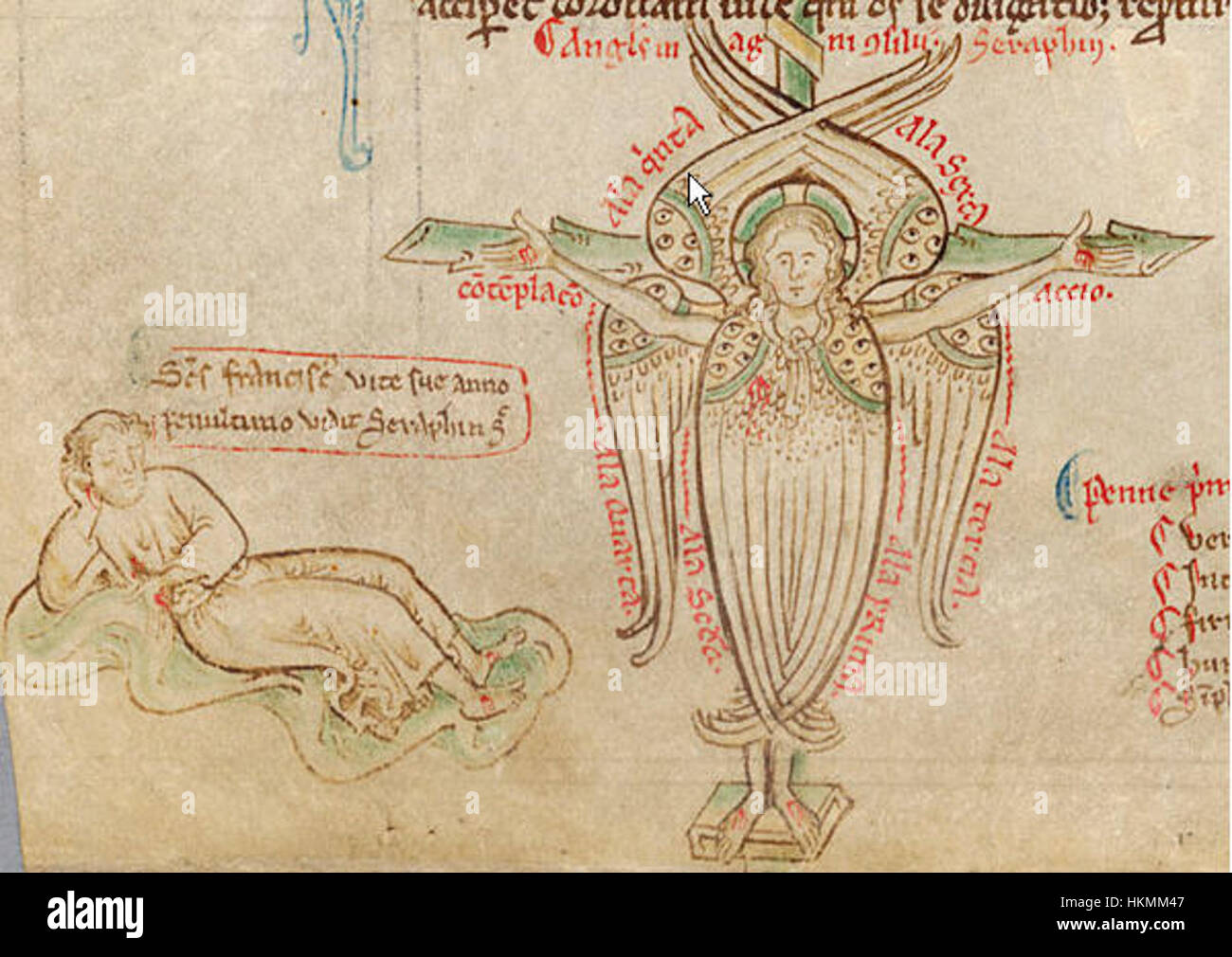 A depiction of a Benedictine monk, illustrating the monastic life and ...