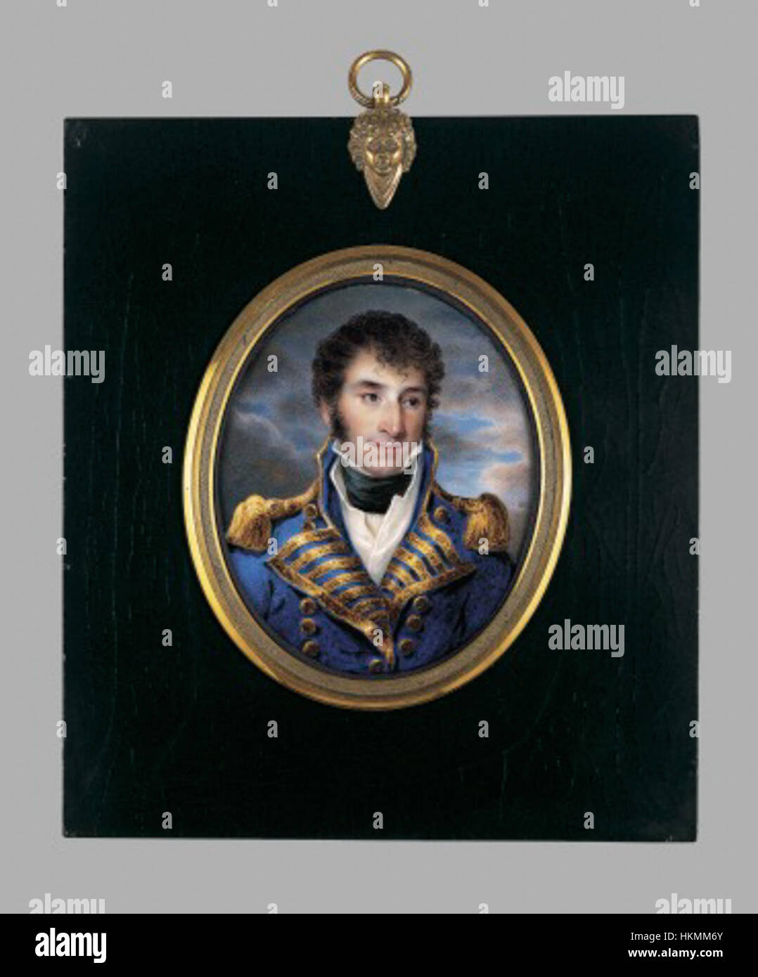 This portrait miniature, created by William Russell Birch in 1807 ...