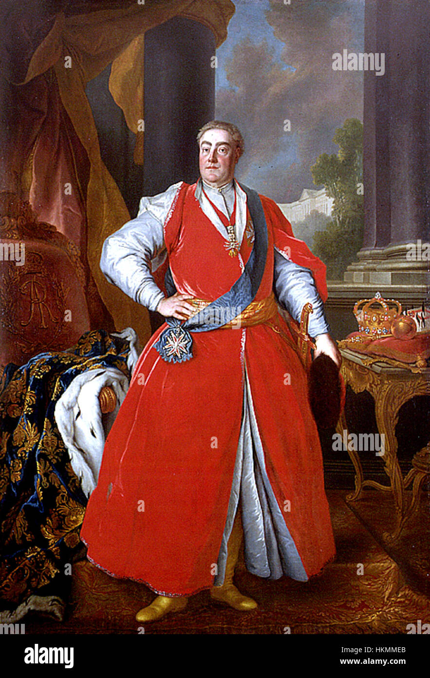 This portrait of Augustus III of Saxony, painted in the 18th century ...
