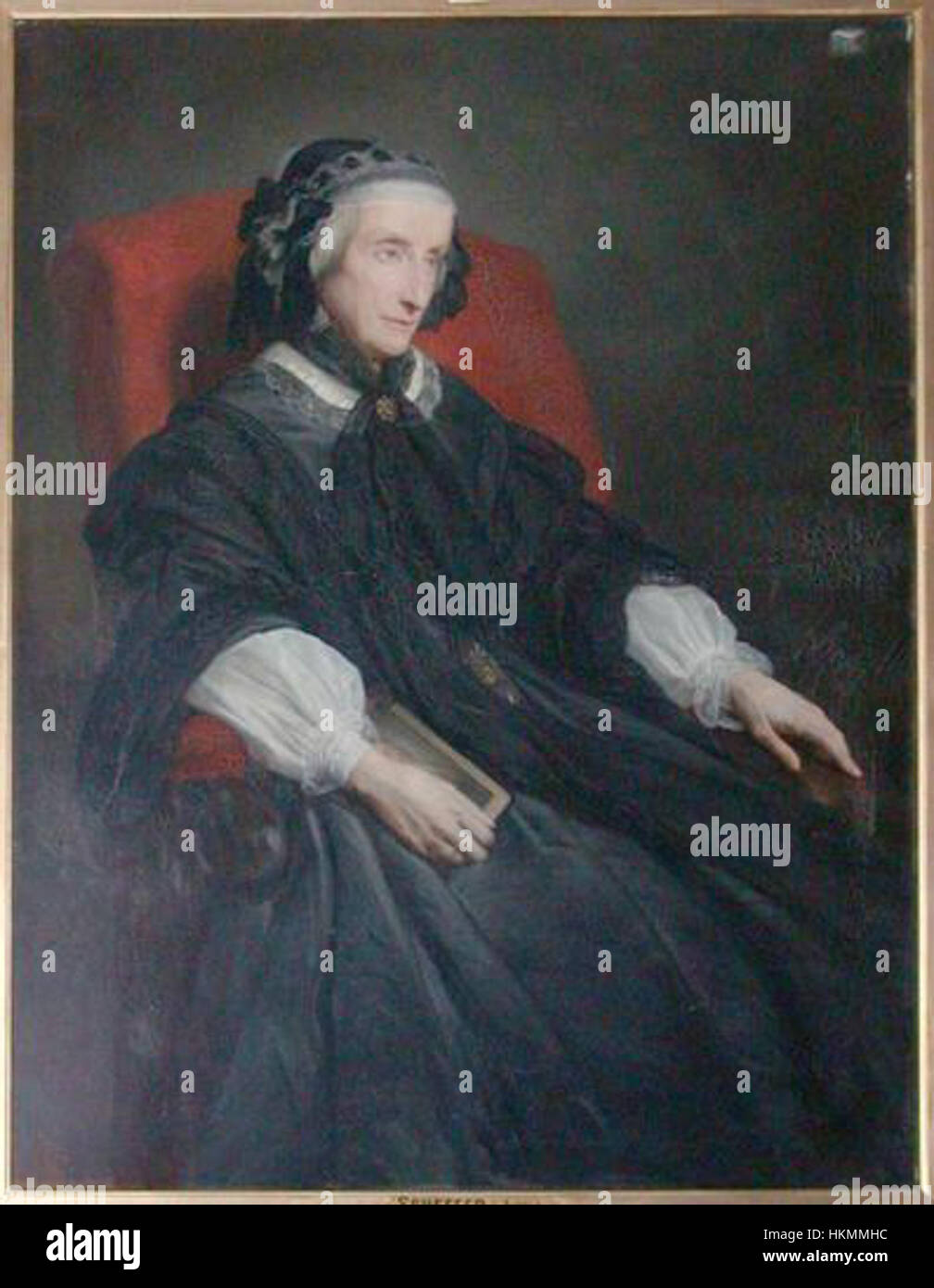 'Portrait de la reine Marie Amelie' by Ary Scheffer captures the ...