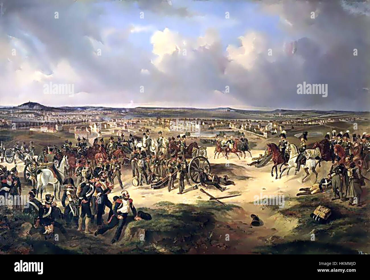 The 'Battle of Paris 1814' depicts the significant battle during the ...