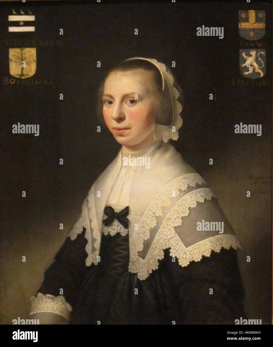 The *Portrait of Machteld van der Graeff*, painted by Jacob Willemsz ...