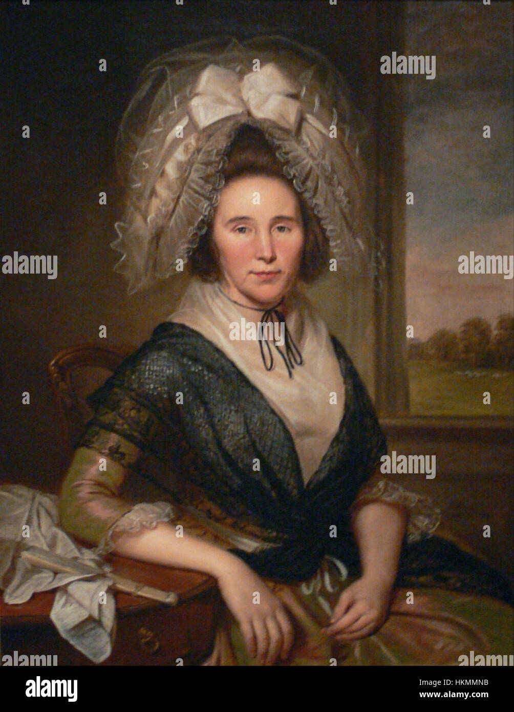 Late 18th century american portrait art hi-res stock photography and ...