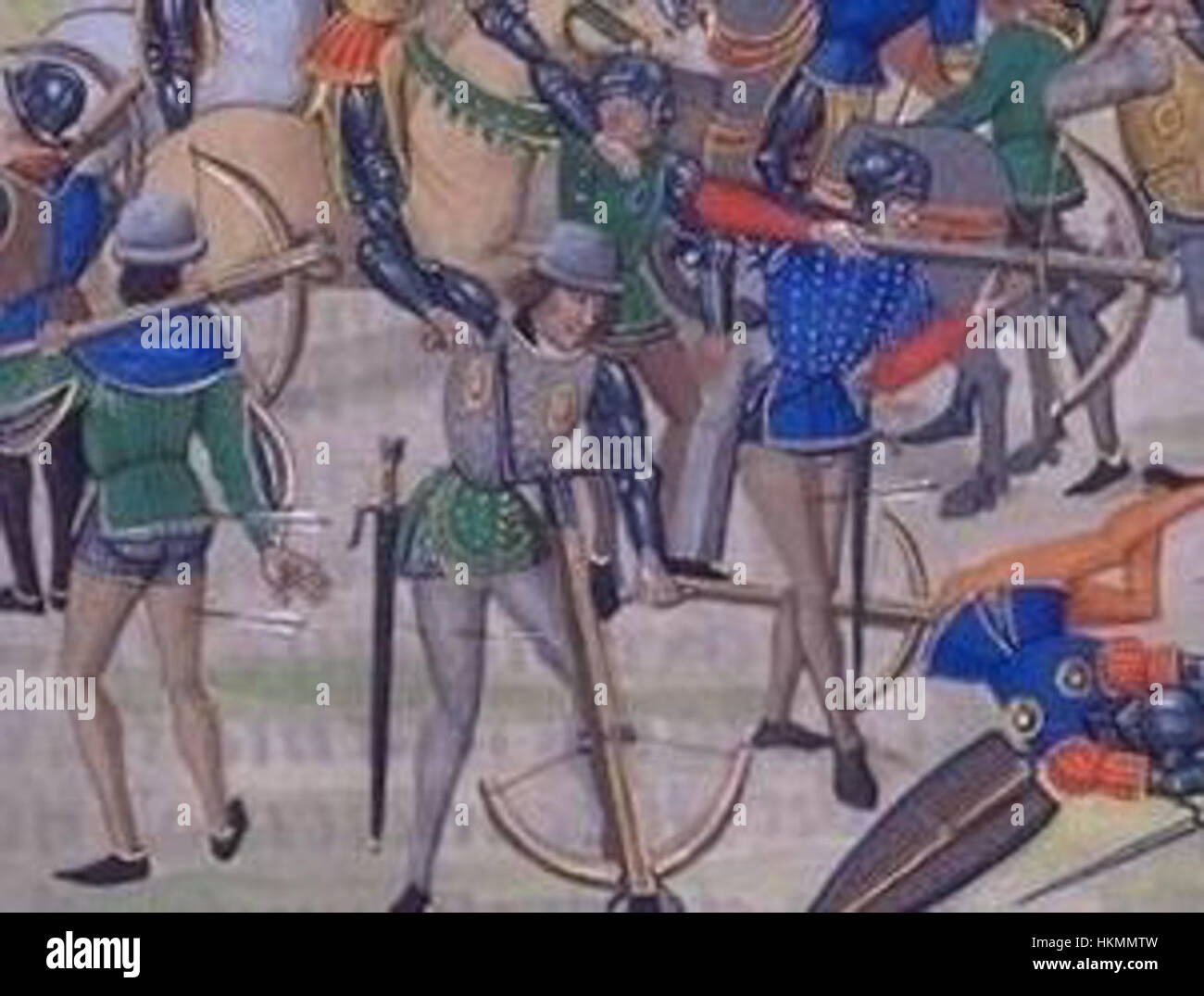 The Battle of Crecy, fought in 1346 during the Hundred Years&#039; War, is ...