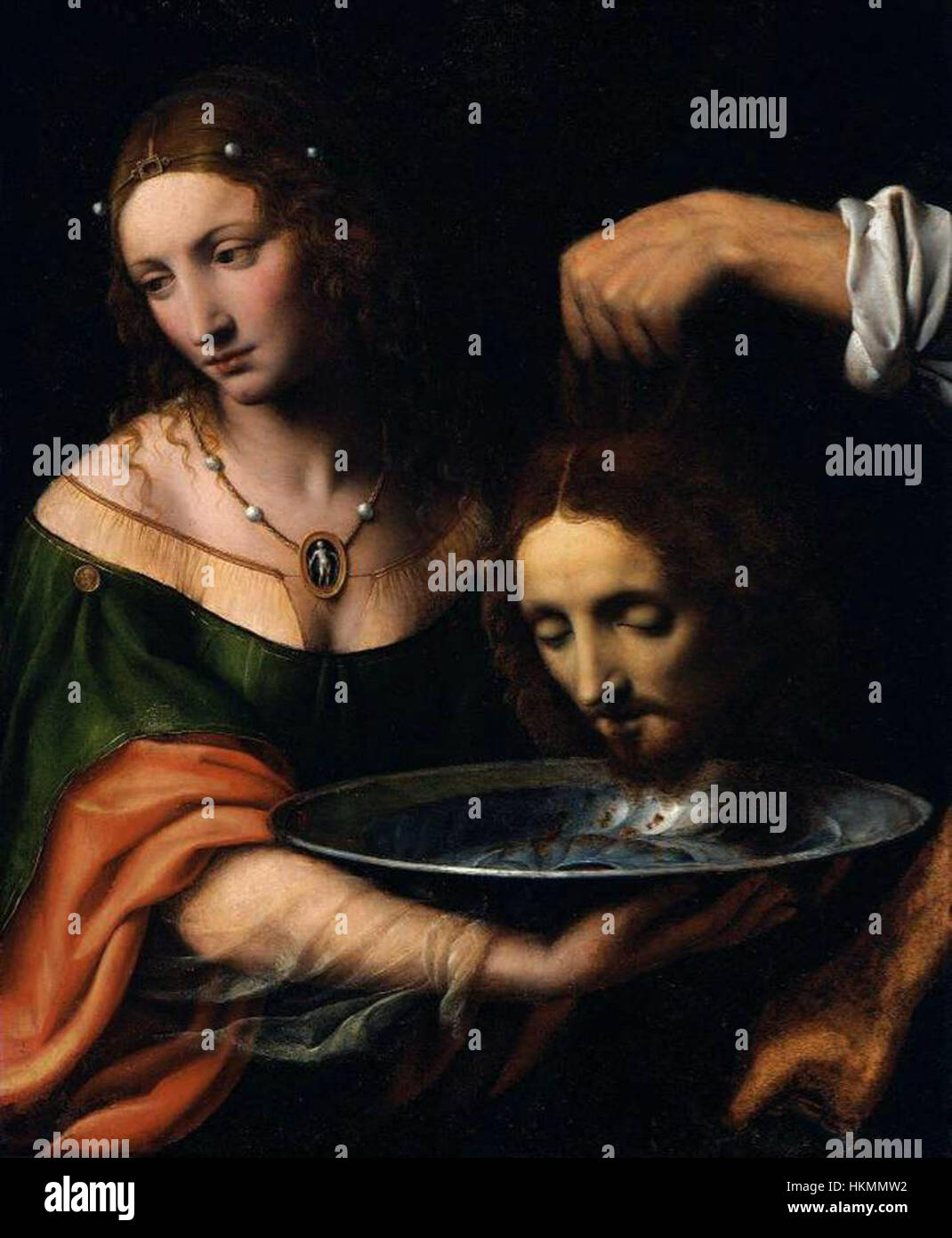 Bernardino luini salome hi-res stock photography and images - Alamy