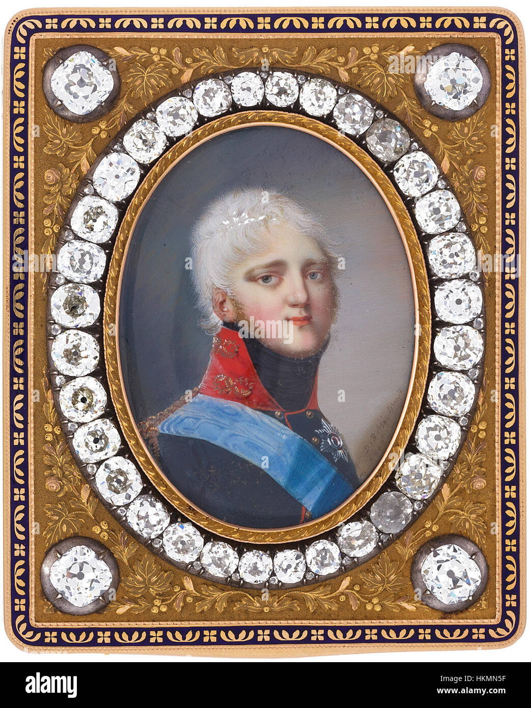 Alexander I by D.Bossi 2 Stock Photo - Alamy