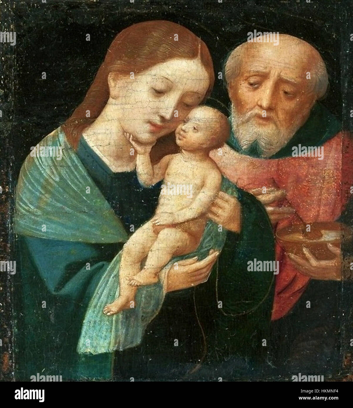 *Master of Female Half Lengths* captures the Holy Family in a delicate ...