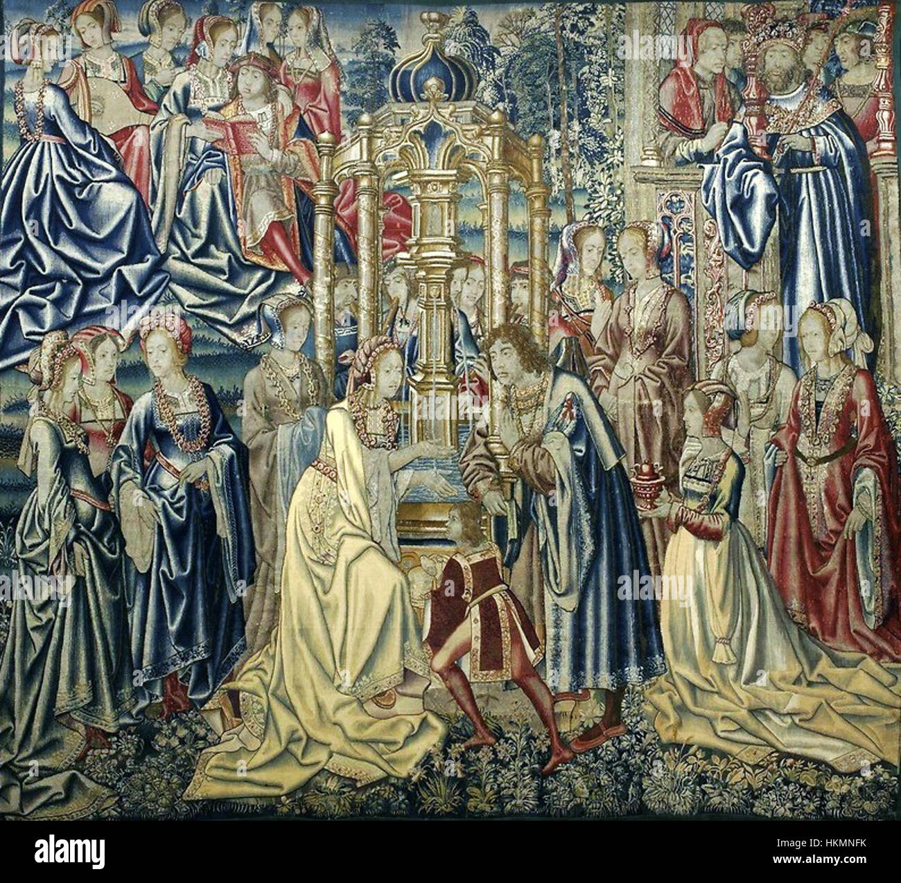 'David and Bathsheba' by Moer depicts the biblical story of King David ...