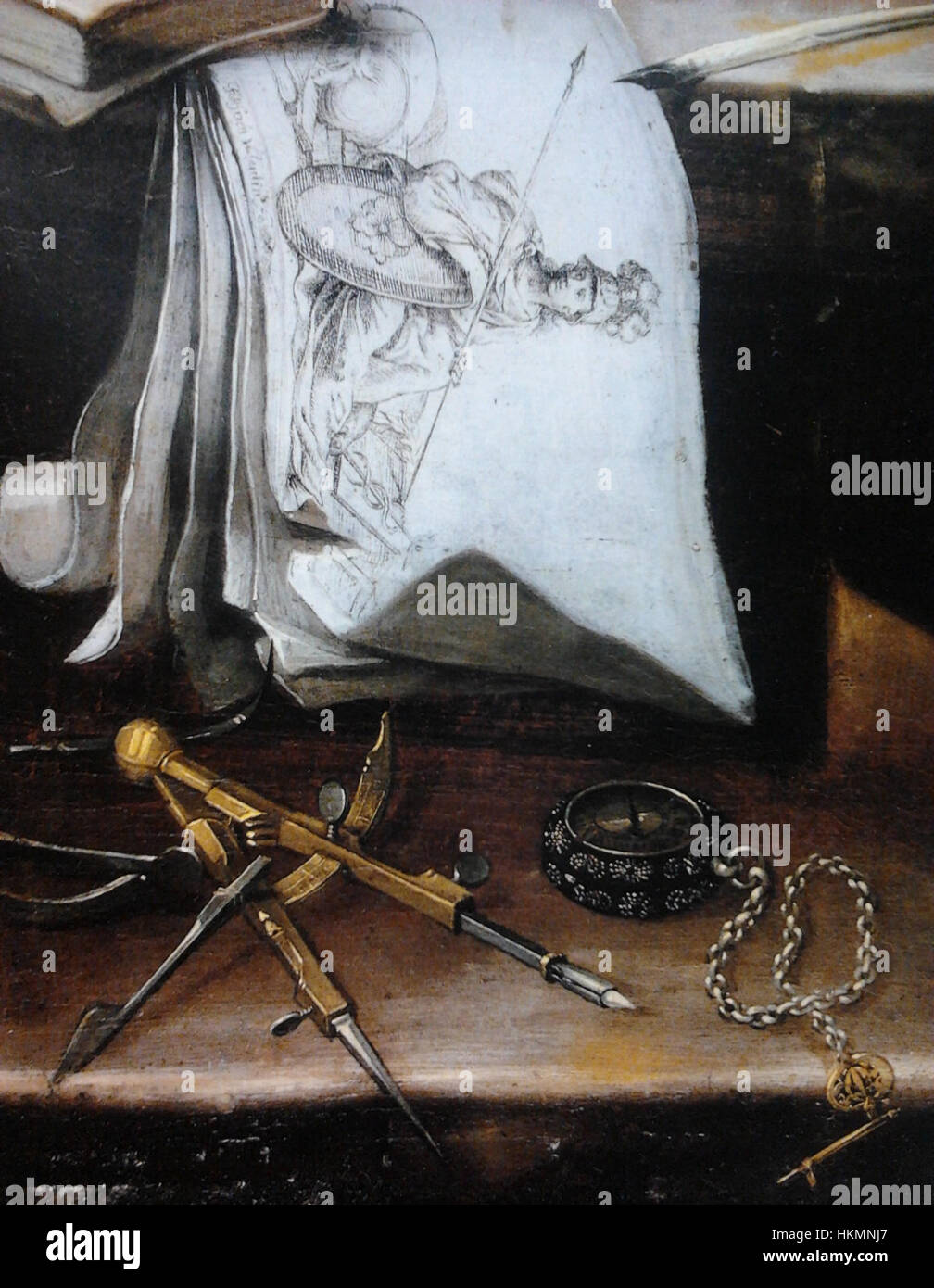 The detail from 'Valentin Vanitas' presents a powerful image of the ...