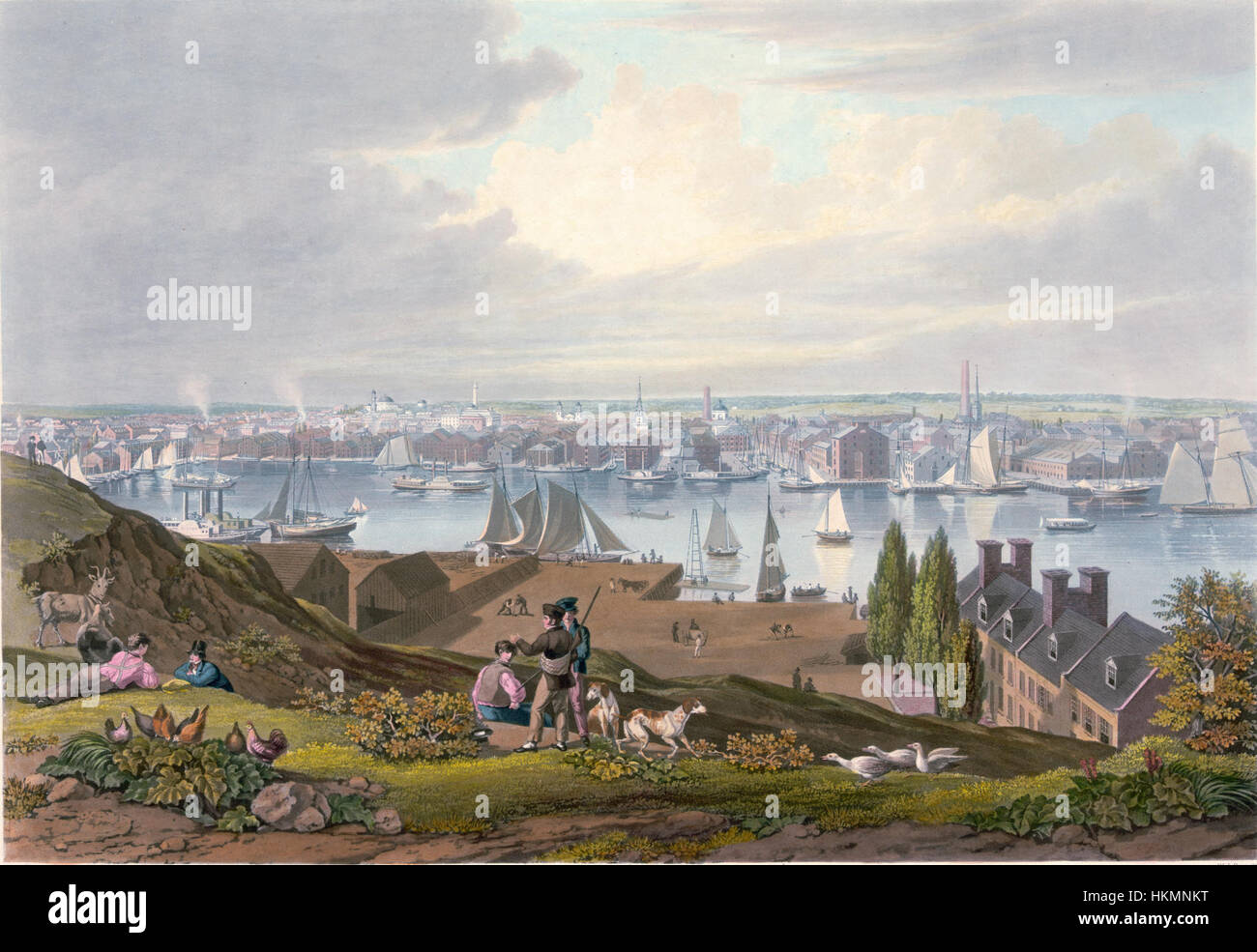 Historical view of baltimore hi-res stock photography and images - Alamy