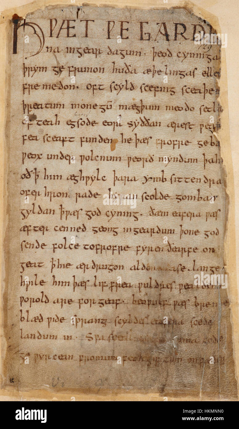 Beowulf illustration hi-res stock photography and images - Alamy