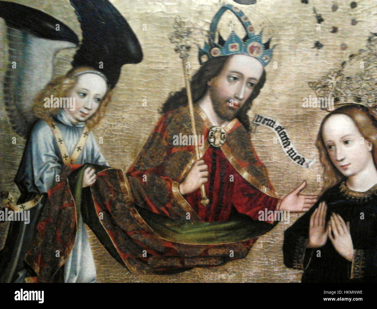 This detailed painting by Michael Wolgemut depicts the Coronation of ...