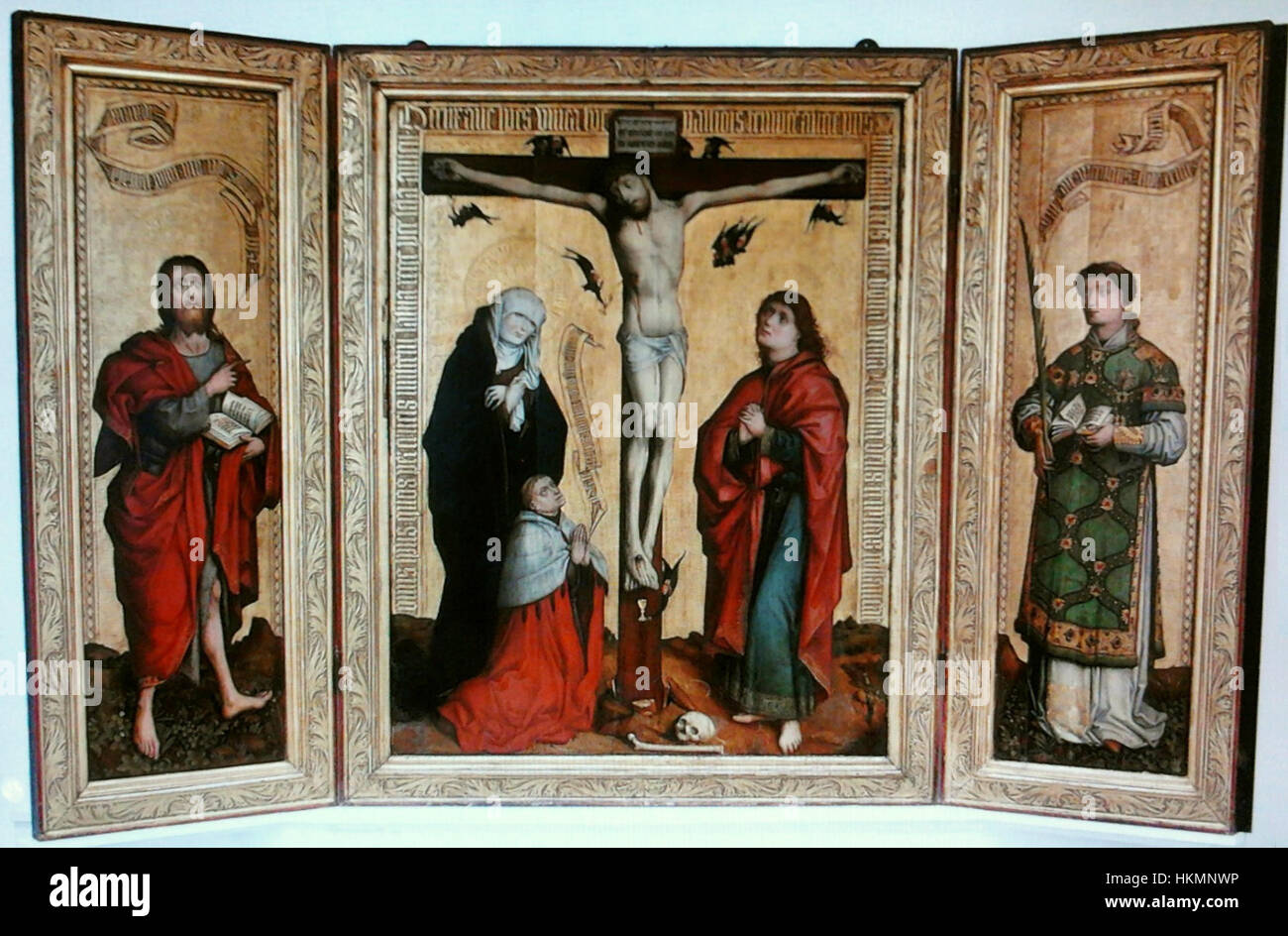 The Kalteysen Triptych, attributed to Peter von Wartenberg, is a medieval religious artwork ...