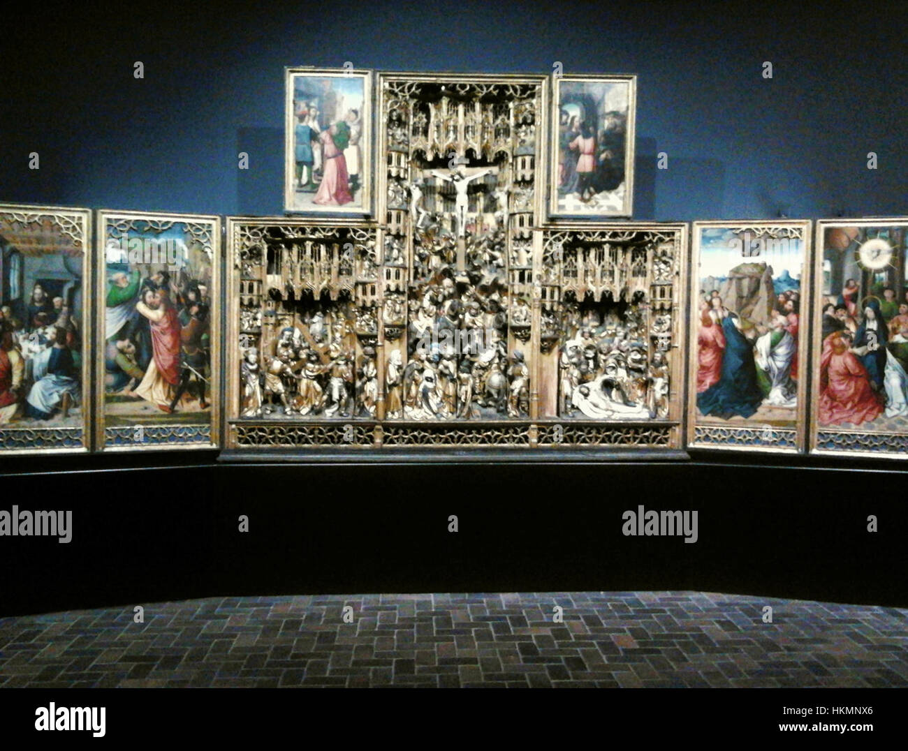 The Pruszcz Polyptych is a historical religious artwork, likely ...