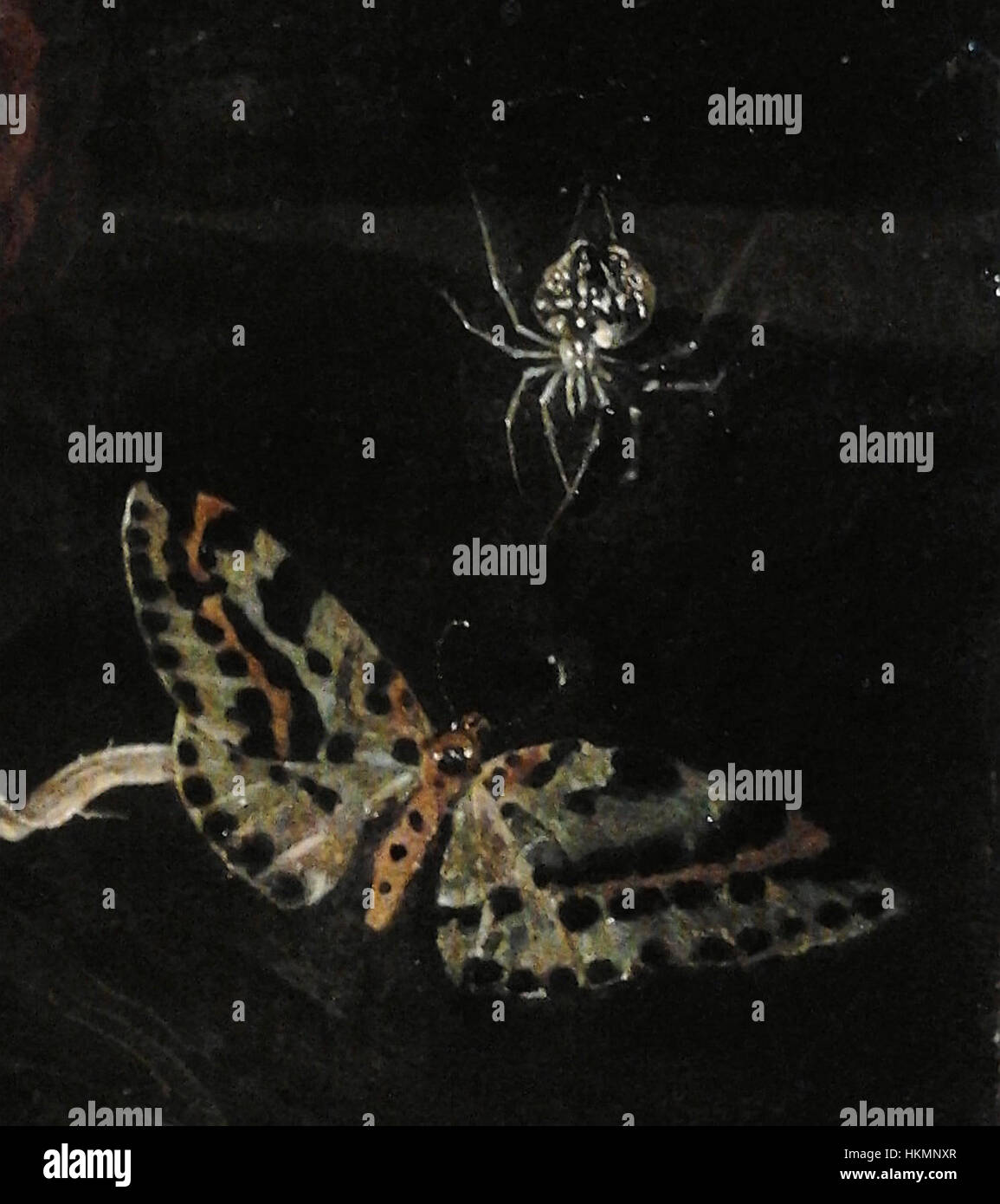 This detail from Mignonâ€™s 'Vanitas' painting reflects the theme of ...