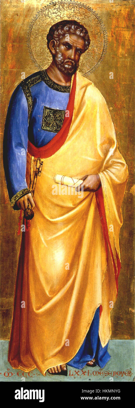 'Saint Peter' by Lorenzo Veneziano is an important 14th-century ...