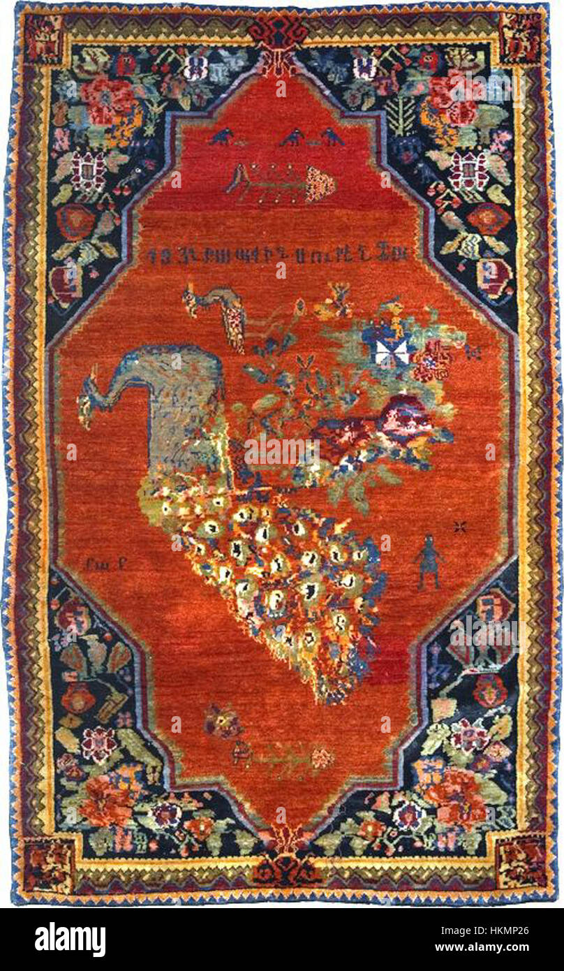 This Armenian rug (No. 3040) represents a fine example of traditional ...