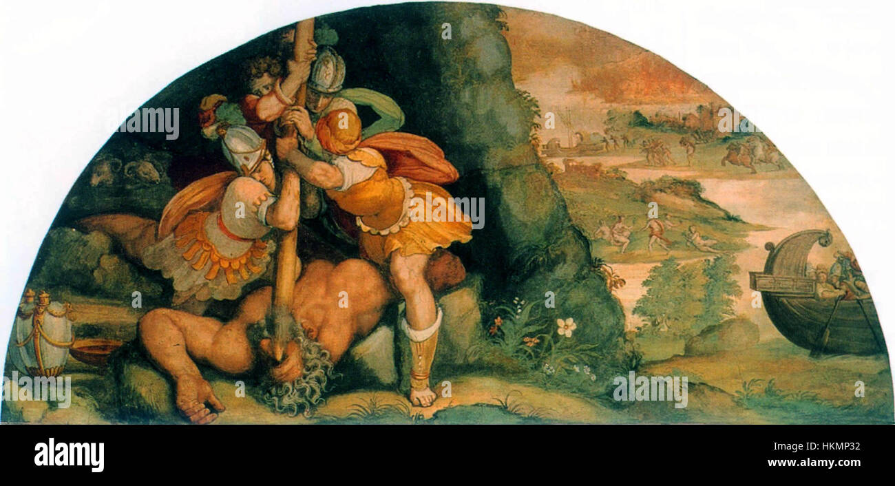 Blinding of polyphemus hi-res stock photography and images - Alamy