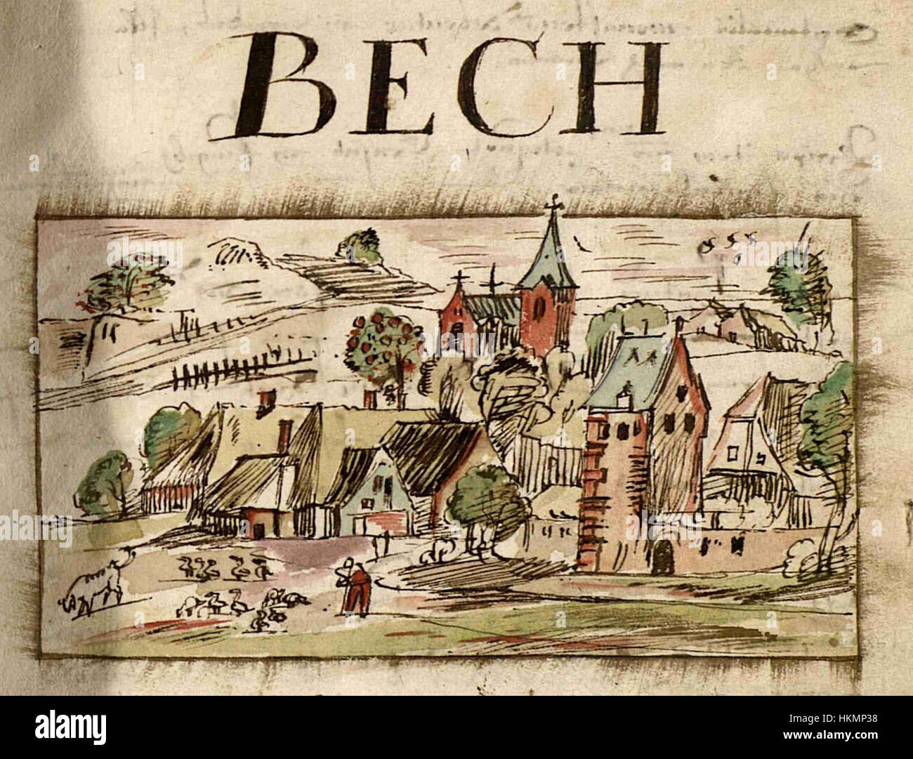 Bech by Jean Bertels 1597 Stock Photo - Alamy