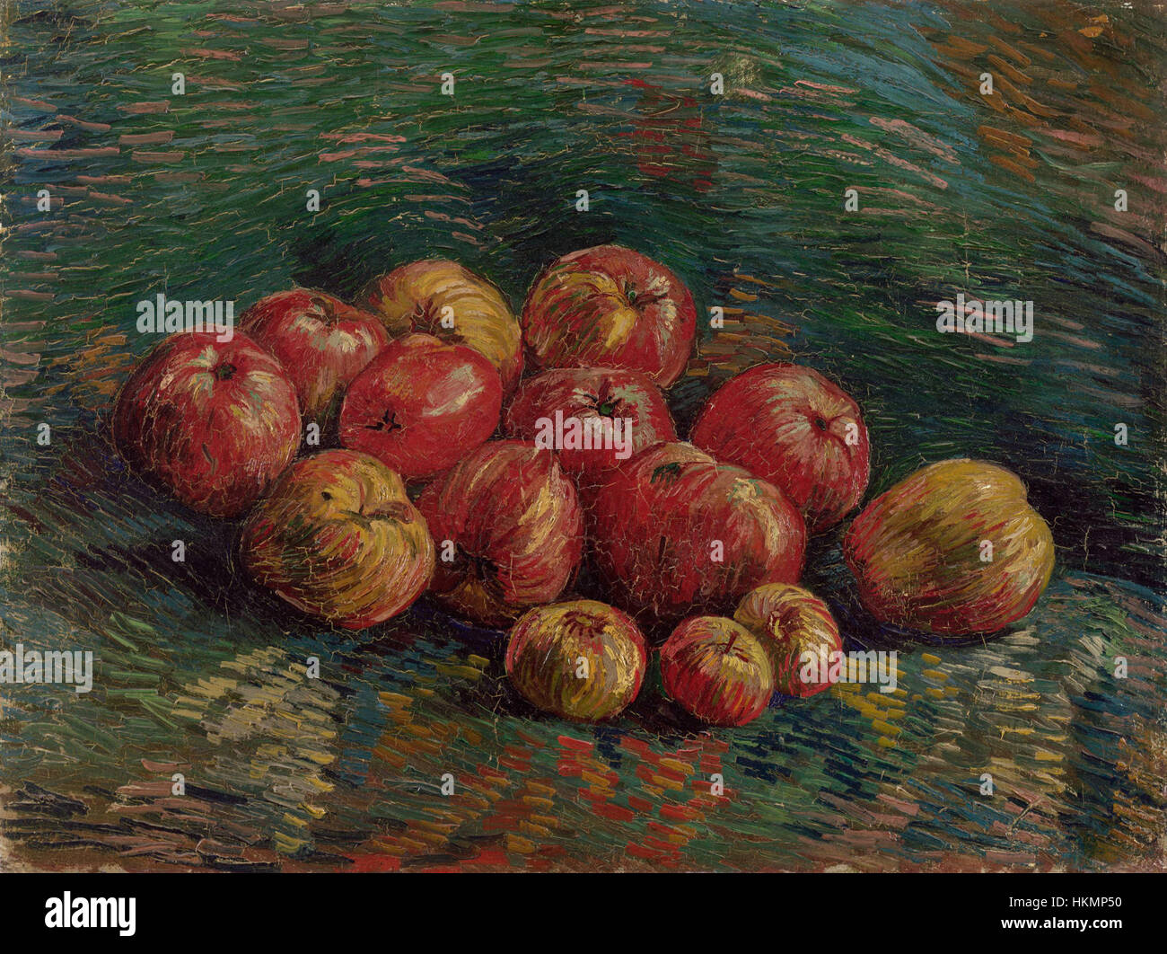 The 'Appels' painting, from the Van Gogh Museum's collection, showcases ...