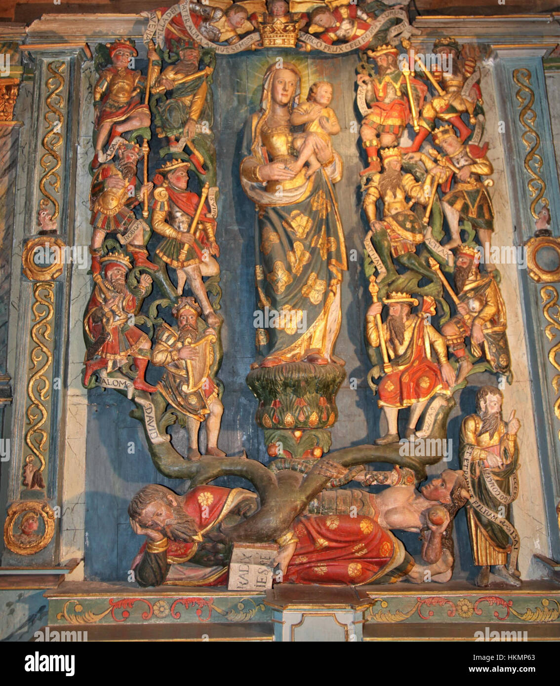 The Arbre de Jesse at the Église de Saint-Aignan is a medieval ...