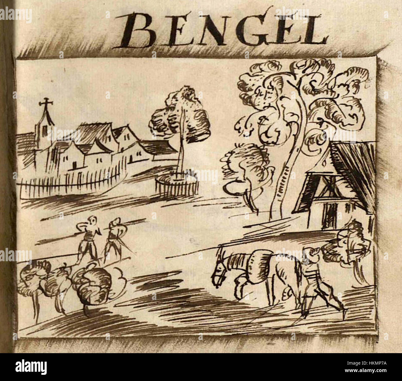 Jean Bertelsâ€™ 1597 work 'Bengel' captures a scene of Baroque art with ...