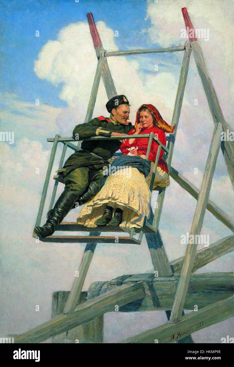 This 1888 portrait by Nikolaj Alexandrowitsch Jaroschenko portrays an ...