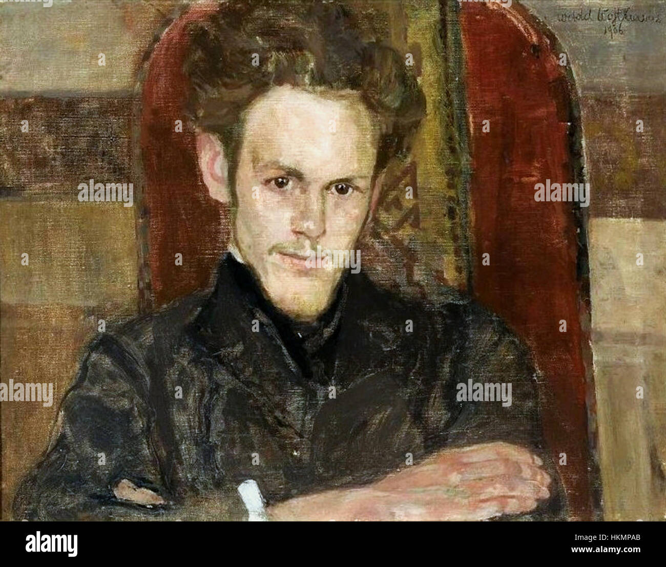 An artwork titled 'Wojtkiewicz Maksymilian Rosen', created by artist ...